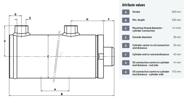 Tjakkur á haugsugu 16-25-200 C-sería - Lely Center Ísland